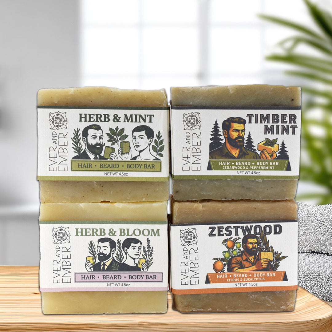 Hair • Beard • Body Bars – Ever and Ember Natural Body Care